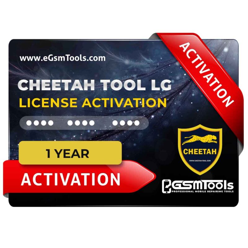 Cheetah [LG] Tool activation - 1 Year - eGsmTools