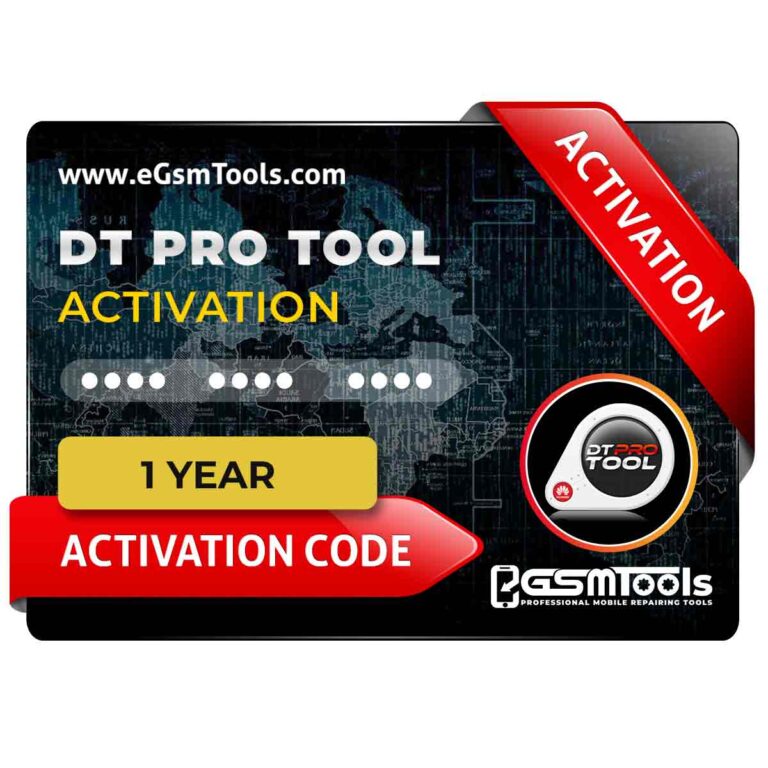 DFT PRO Tool 1 Year || eGsmTools