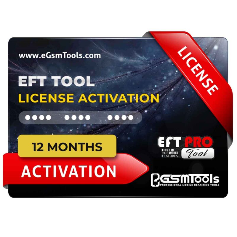 EFT Pro Tool 12 Months Activation || eGsmTools