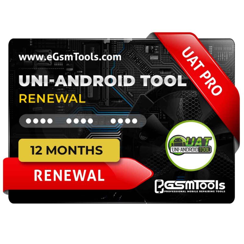 Android Multi Tool (AMT) – 12 Months License - eGsmTools