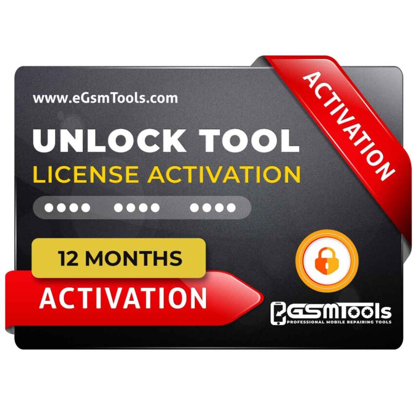 UnlockTool 3 months License Activate/Renew || eGsmTools