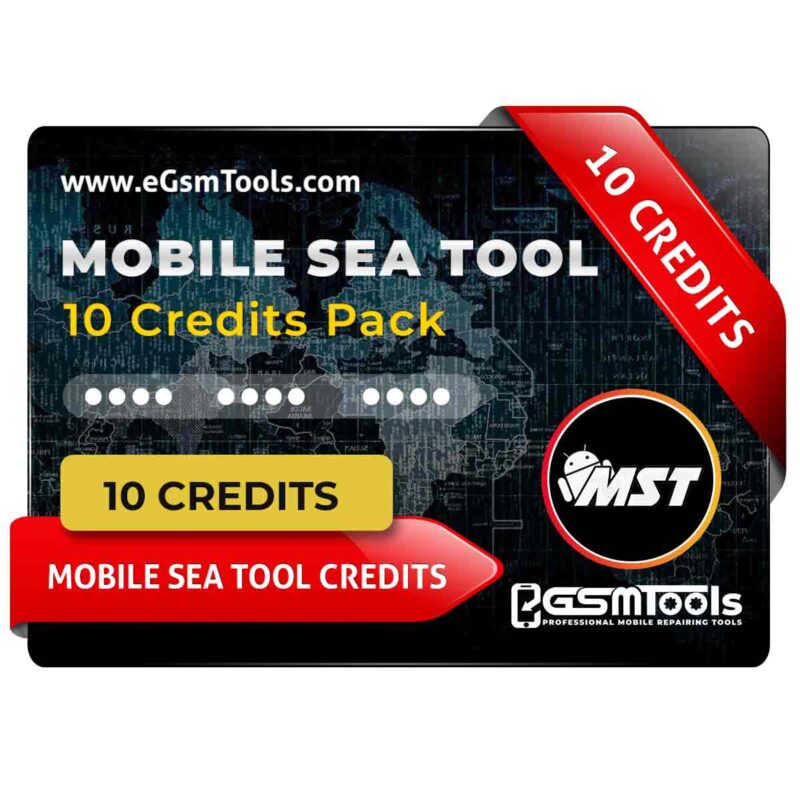 MobileSea Tool 10 Credits Pack - eGsmTools