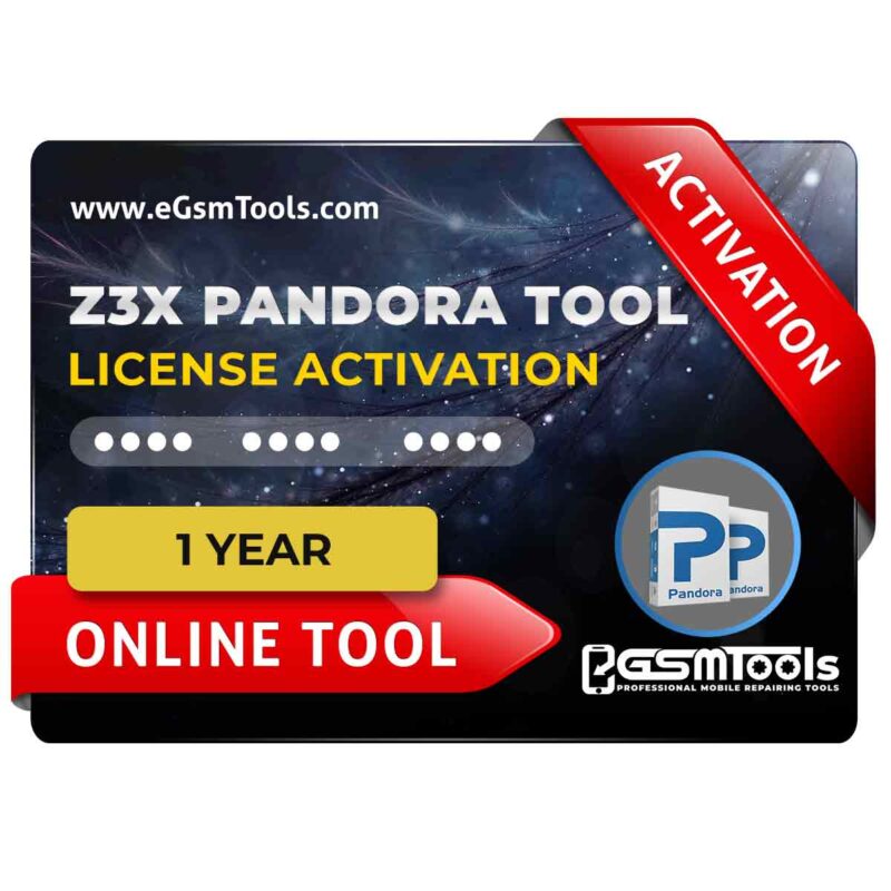 Z3X Pandora Online Tool (1 Year) || eGsmTools