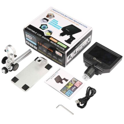 G600 Digital Microscope with Metal Stand || eGsmTools