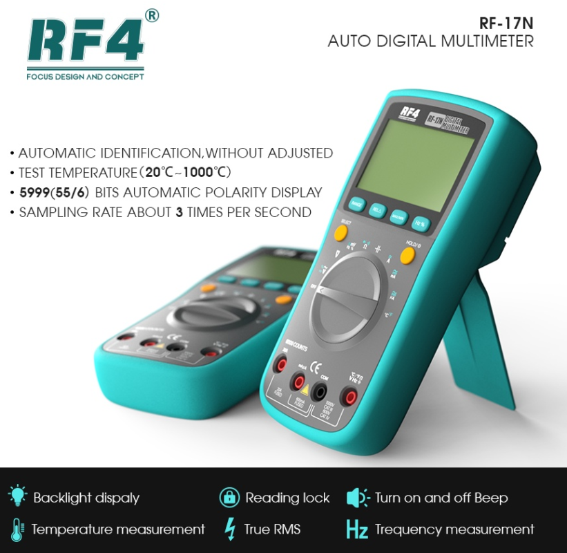 RF4 RF-17N Multimeter || eGsmTools