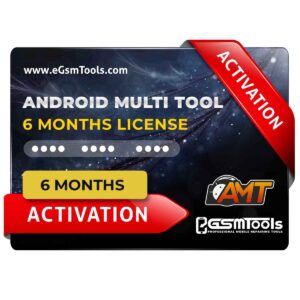 Android Multi Tool (AMT) – 12 Months License - eGsmTools